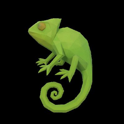 Low poly chameleon by Ecoiras MakerWorld: Download Free 3D Models