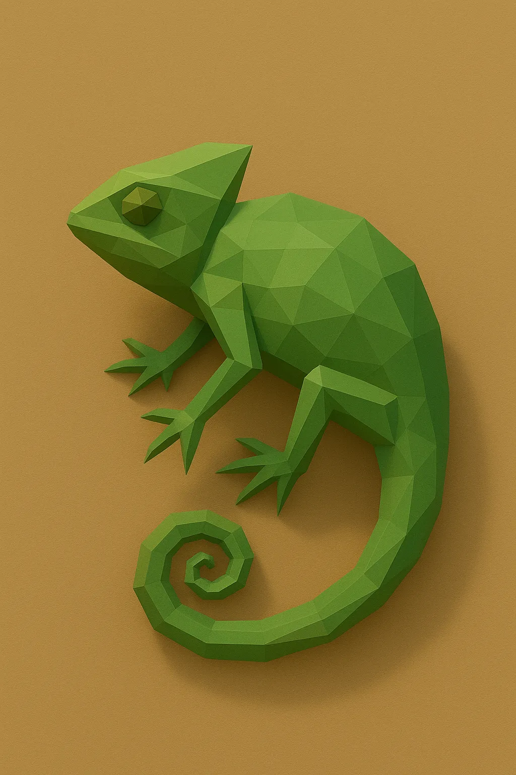 Low poly chameleon by Ecoiras MakerWorld: Download Free 3D Models