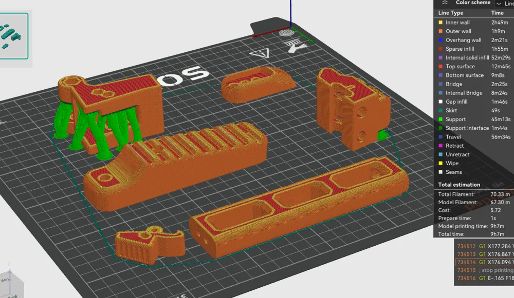 Folding Stock for keltec P17 chassis Remixed by radoslawicz MakerWorld ...