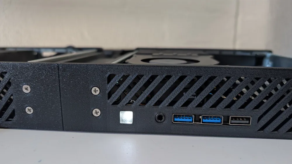 Minisforum MS-01 & MS-A2 1U Rack Mount Kit - Free 3D Print Model ...