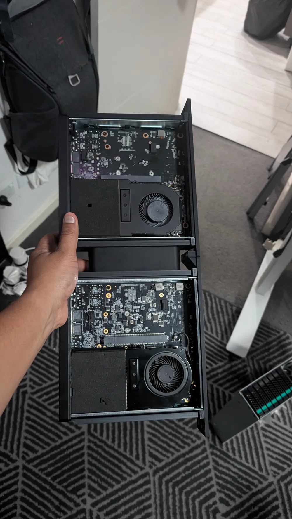 Minisforum MS-01 & MS-A2 1U Rack Mount Kit - Free 3D Print Model ...