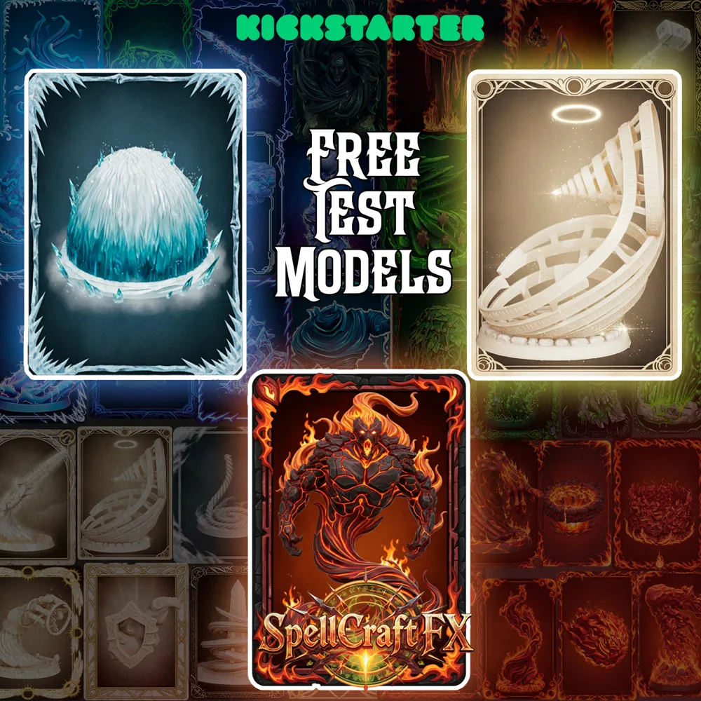 FREE 3D Printable Magic Spells – SpellCraft FX - Free 3D Print Model ...