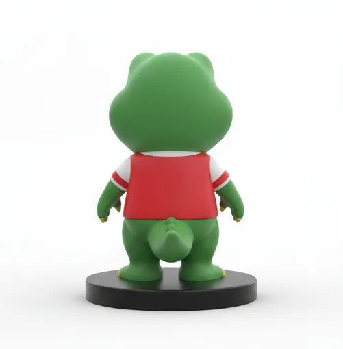 Chibi Mascotte Arsenal AI-Generated - Free 3D Print Model - MakerWorld