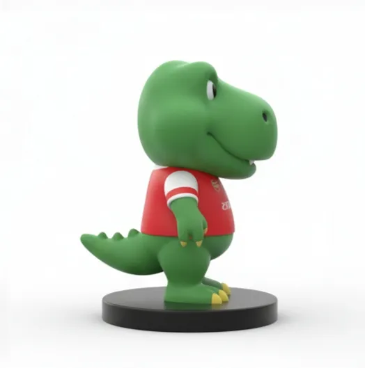 Chibi Mascotte Arsenal AI-Generated - Free 3D Print Model - MakerWorld