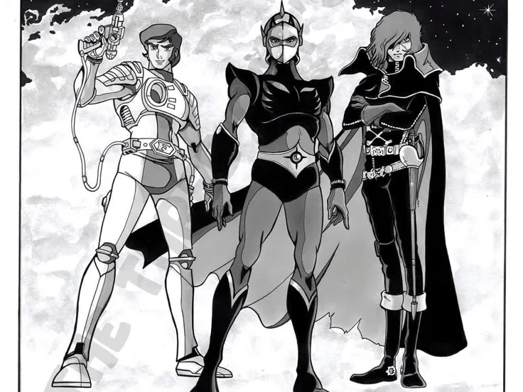 Hueforge Actarus, Albator, Capitain Flam by StarDan57 MakerWorld ...