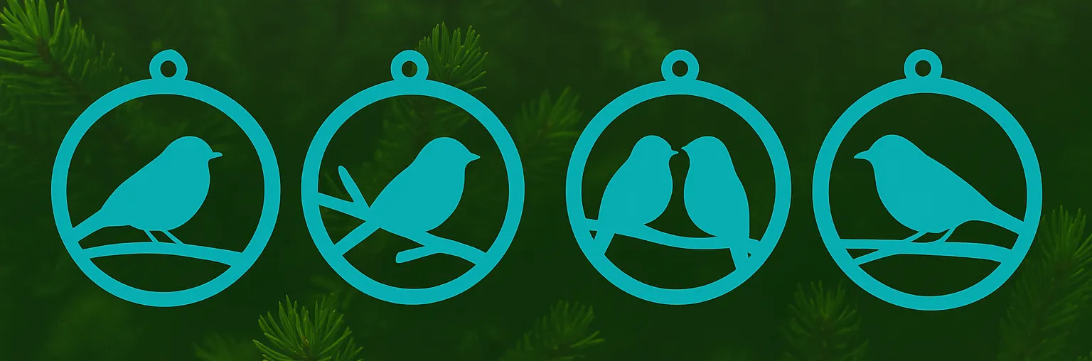 圣诞装饰雪花 来自 SliQ MakerWorld：免费下载 3D 模型