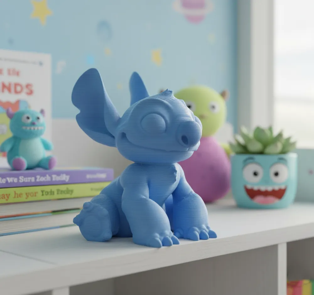 Stich (Lilo & Stich Disney) - Free 3D Print Model - MakerWorld