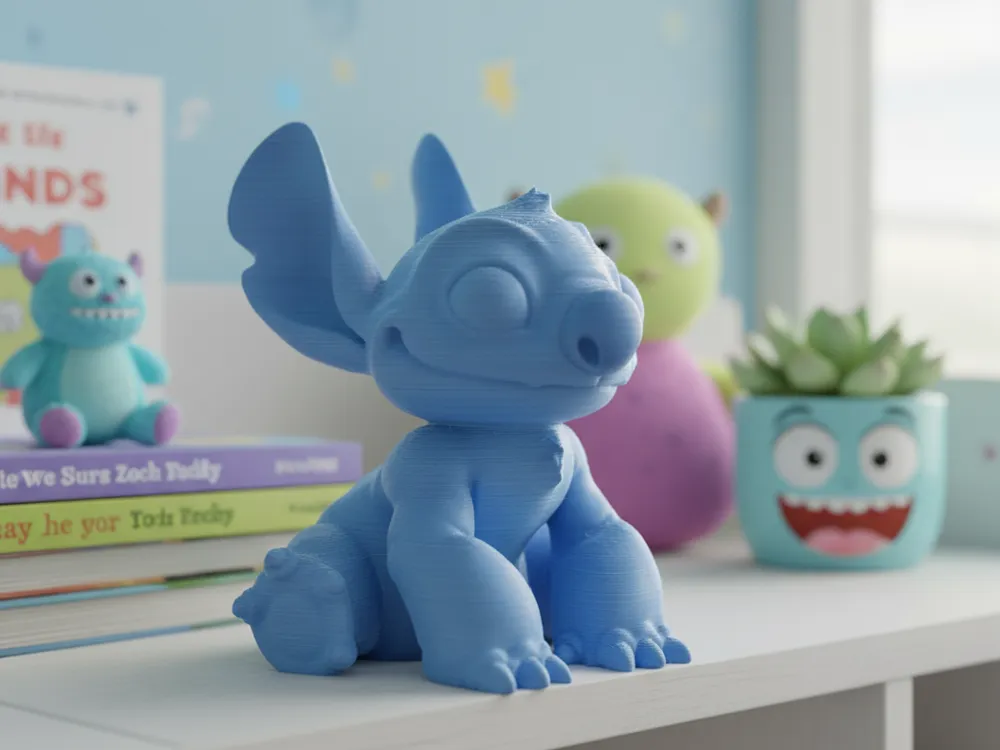 Stich (Lilo & Stich Disney) - Free 3D Print Model - MakerWorld