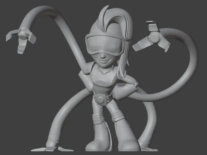 Doc Ock (Spidey & Friends) - Free 3D Print Model - MakerWorld