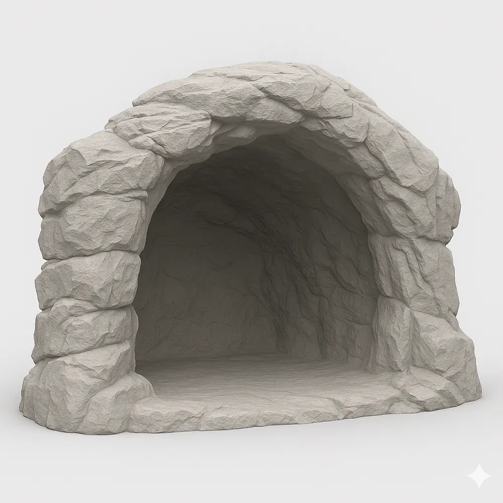 Christmas nativity scene cave - Free 3D Print Model - MakerWorld