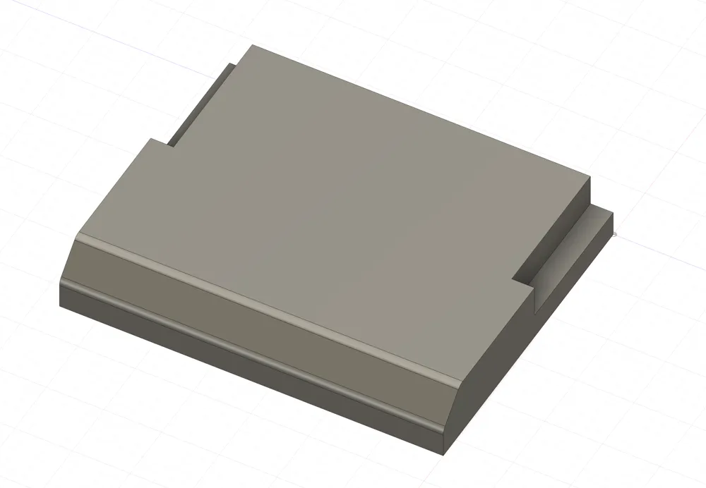 Huafeng Jujia HF-8631215 Vernier Caliper Battery Cover - Free 3D Print ...