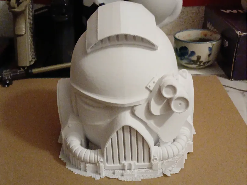 Space Marine Helmet | Mk. VII Aquila Edition - Free 3D Print Model ...