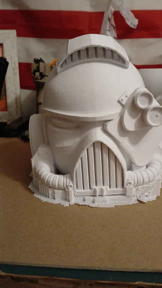Space Marine Helmet | Mk. VII Aquila Edition - Free 3D Print Model ...
