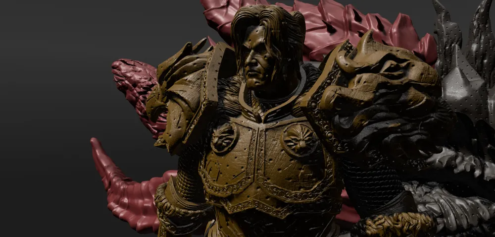 Warcraft: Varian Dragon Slayer Remixed by leo MakerWorld: Download Free ...
