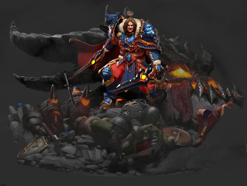 Warcraft: Varian Dragon Slayer Remixed by leo MakerWorld: Download Free ...