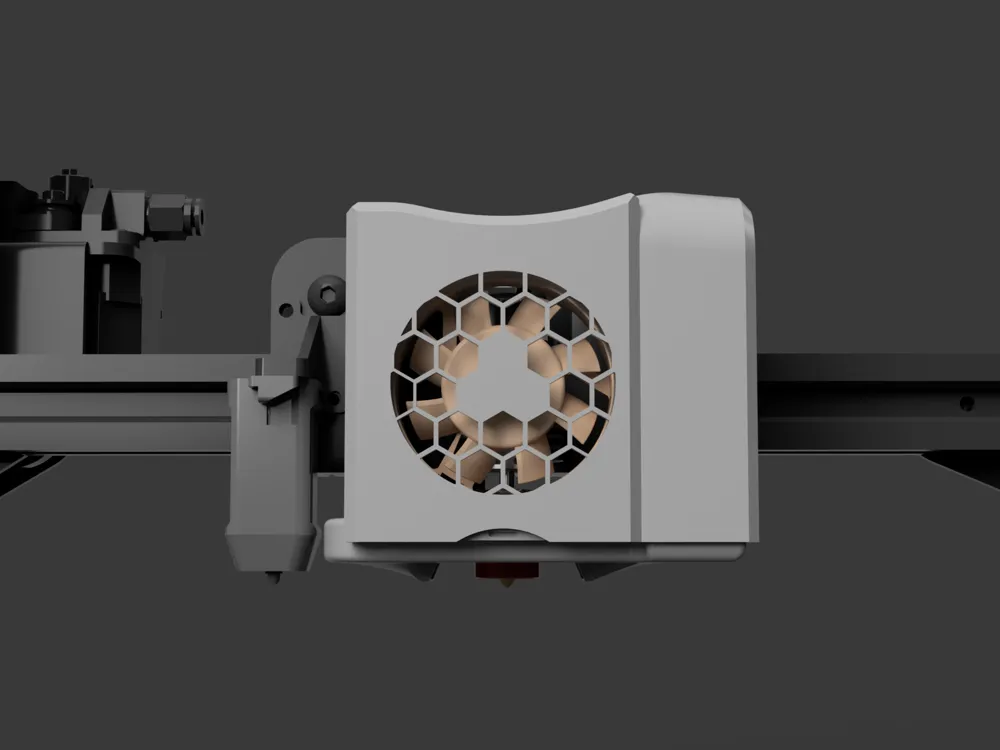 Ender 3 V2 Wave Cooler | 5015 Fan by Moonyx MakerWorld: Download Free ...