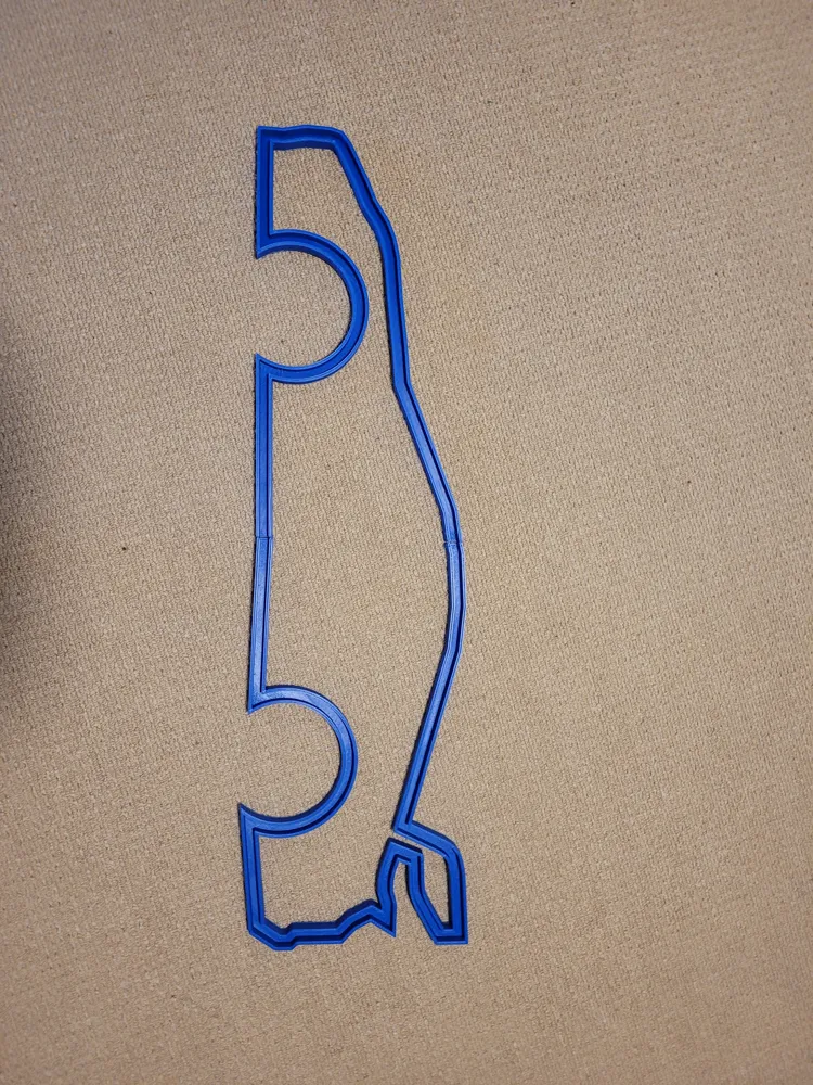 Porsche GT3 RS Neon led Car silhouette sign by ModelMakerPro MakerWorld ...