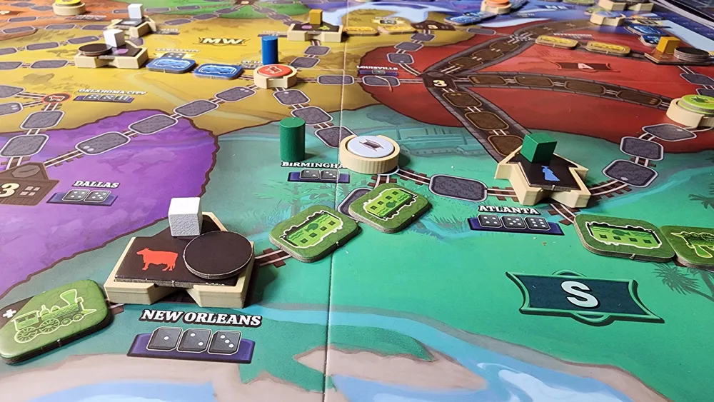 Markers for Lightning Train board game by kitchendon MakerWorld ...