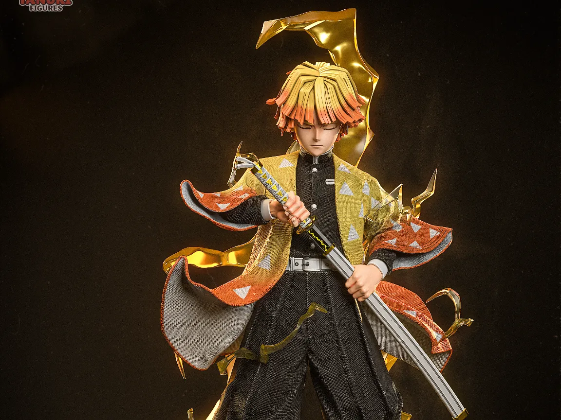 Tanuki Figures - Zenitsu Fullsize by Anime Lab MakerWorld: Download ...