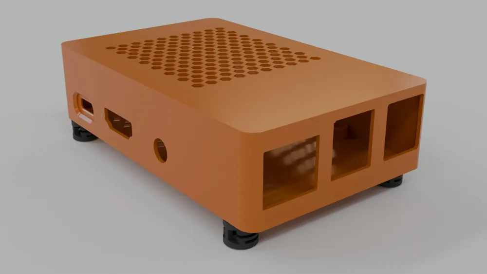 Orange PI-3B Case by skier3d MakerWorld: Download Free 3D Models