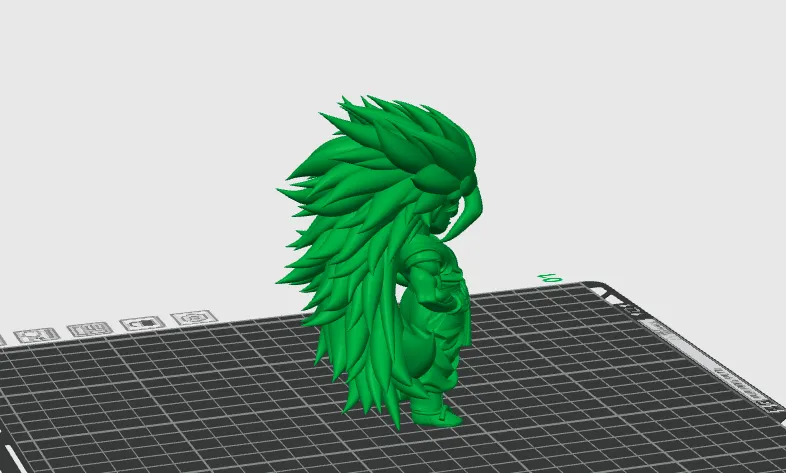 Super Saiyan Chibi - Dragon Ball - Son Goku - Son Gohan - Free 3D Print ...