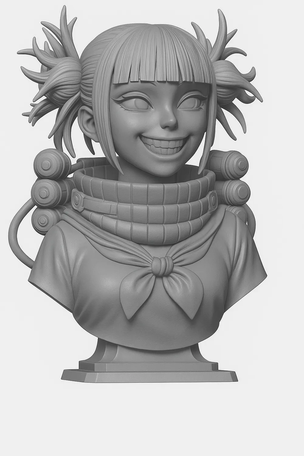 Himiko Toga Bust - Free 3D Print Model - MakerWorld