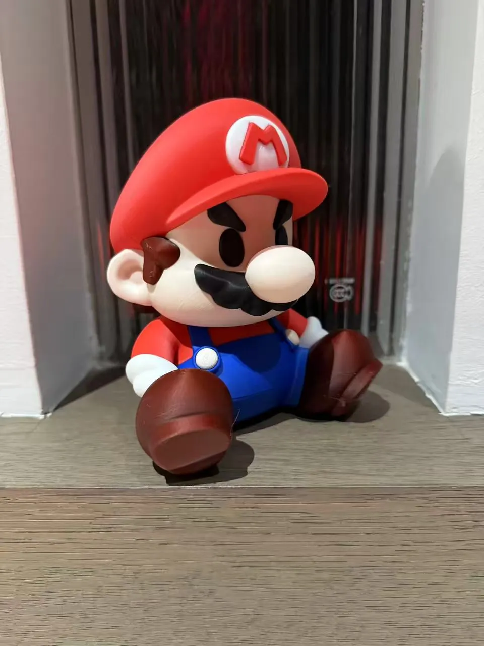 Chubby Mario multi-color separate parts printing (no AMS required) by ...
