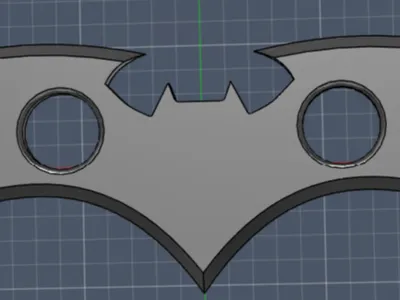 bat man batarangs by Kinley M MakerWorld: Download Free 3D Models