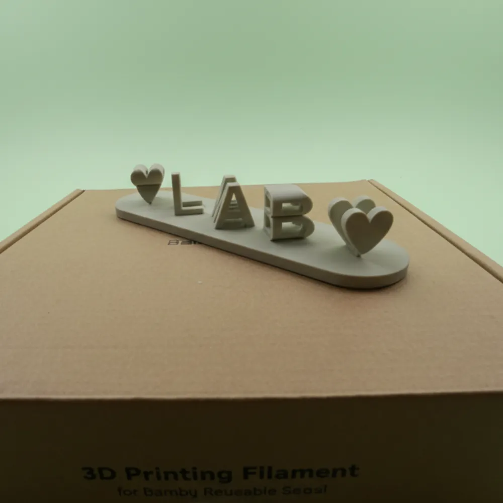 Dual Text Illusion v2.0 - Free 3D Print Model - MakerWorld
