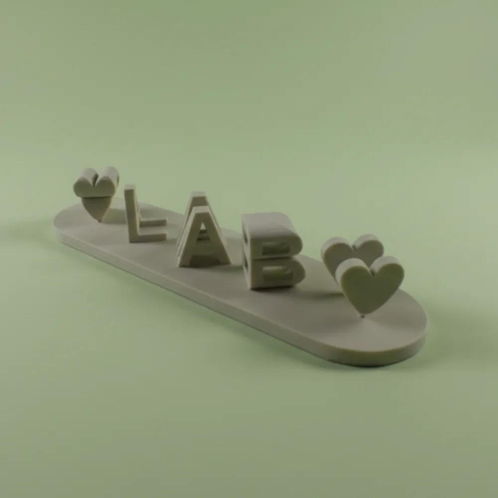 Dual Text Illusion v2.0 - Free 3D Print Model - MakerWorld