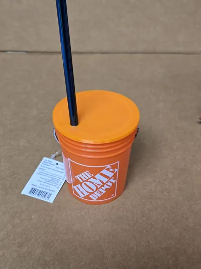 Home Depot Mini Bucket Ornament Lid - Free 3D Print Model - MakerWorld