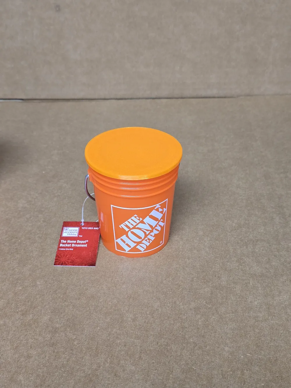 Home Depot Mini Bucket Ornament Lid - Free 3D Print Model - MakerWorld
