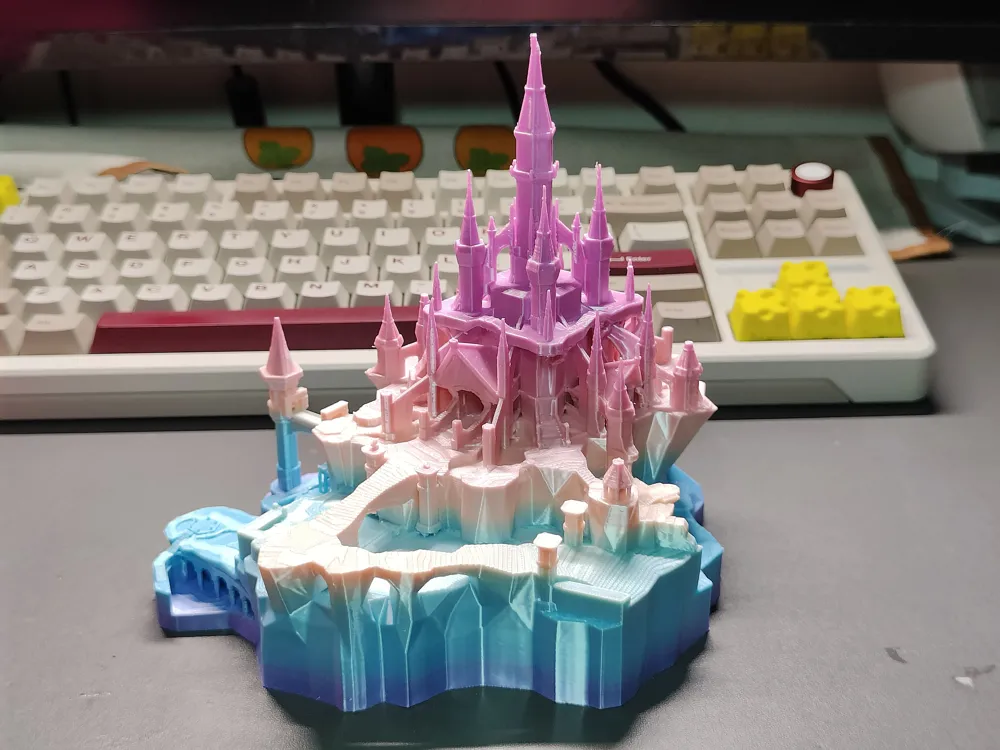 The Legend of Zelda Hyrule Castle model - Free 3D Print Model - MakerWorld