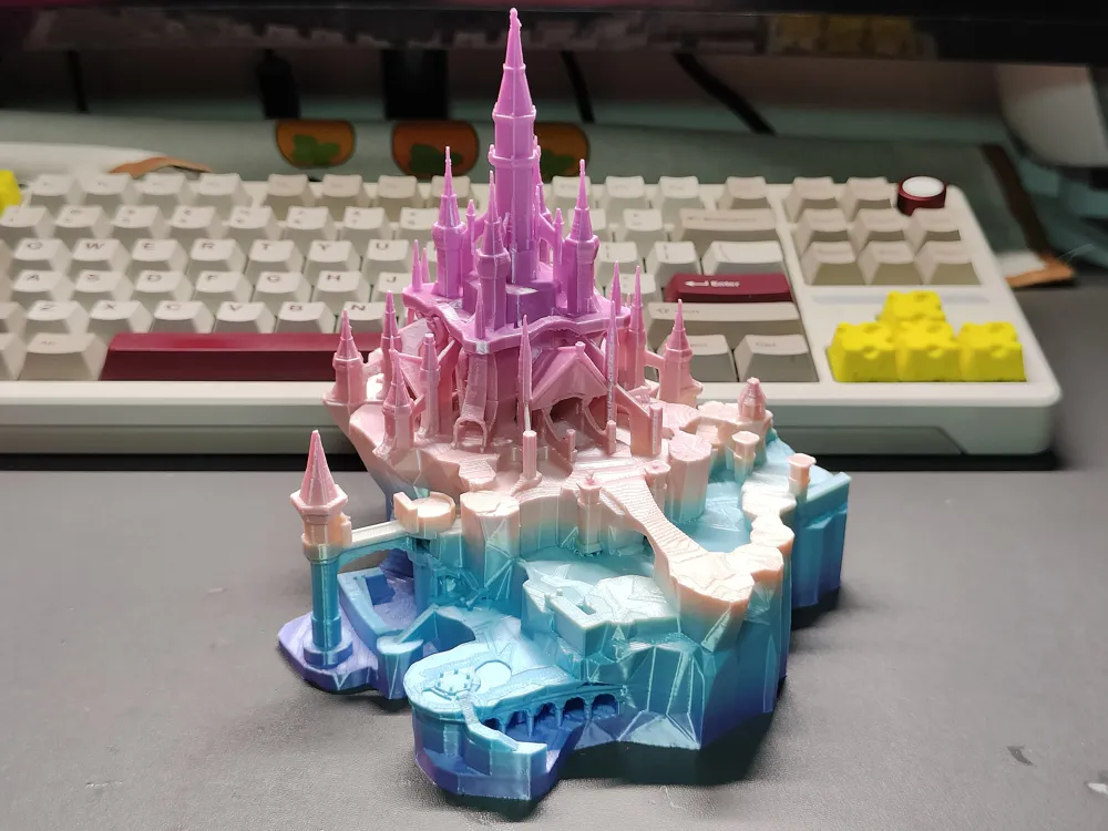 The Legend of Zelda Hyrule Castle model - Free 3D Print Model - MakerWorld