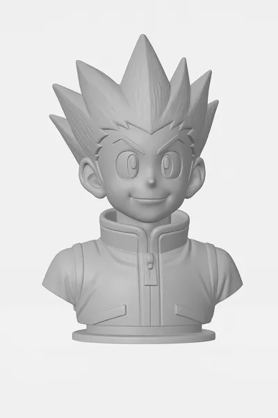 Gon HxH Bust by Mr.Printnbuild MakerWorld: Download Free 3D Models