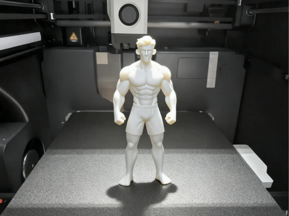 Muscular Man with separate parts and color separation - Free 3D Print ...