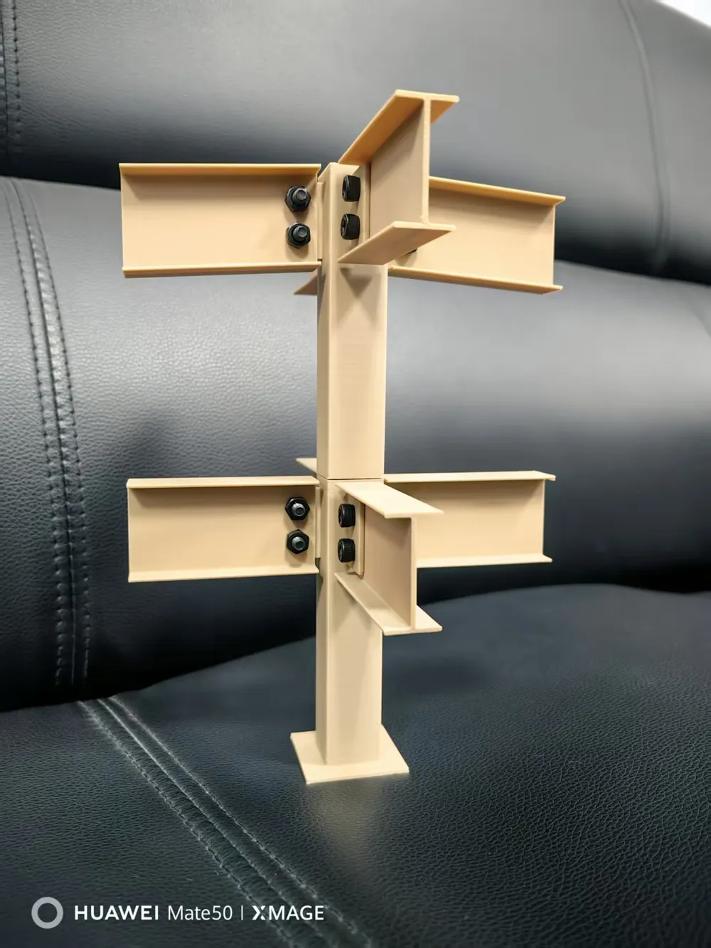 Steel Structure - Column, Beam Node Model - Free 3D Print Model ...
