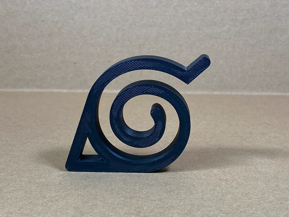 NARUTO LOGO - Free 3D Print Model - MakerWorld