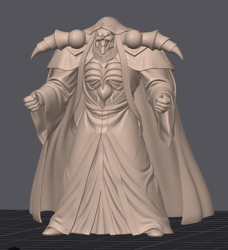ainz ooal gown Overlord by orenlibane MakerWorld: Download Free 3D Models