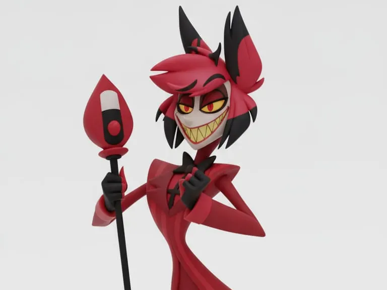 Alastor of Hazbin Hotel - Free 3D Print Model - MakerWorld