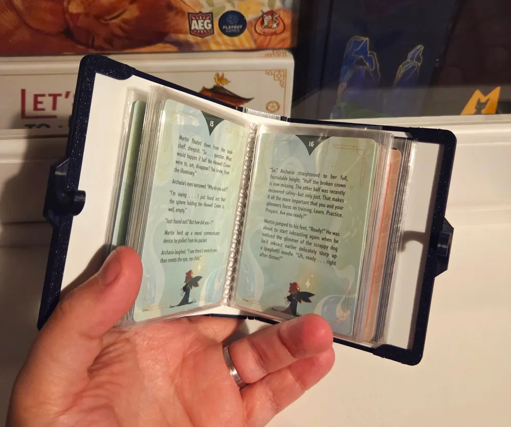 Lorcana Lore card book cover by Daan MakerWorld: Download Free 3D Models