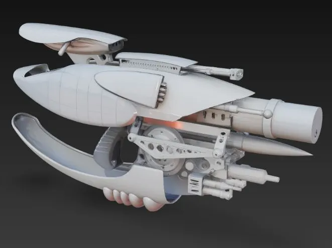 Zorg ZF-1 Pod Weapon – One-Piece The Fifth Element by Timberlake ...