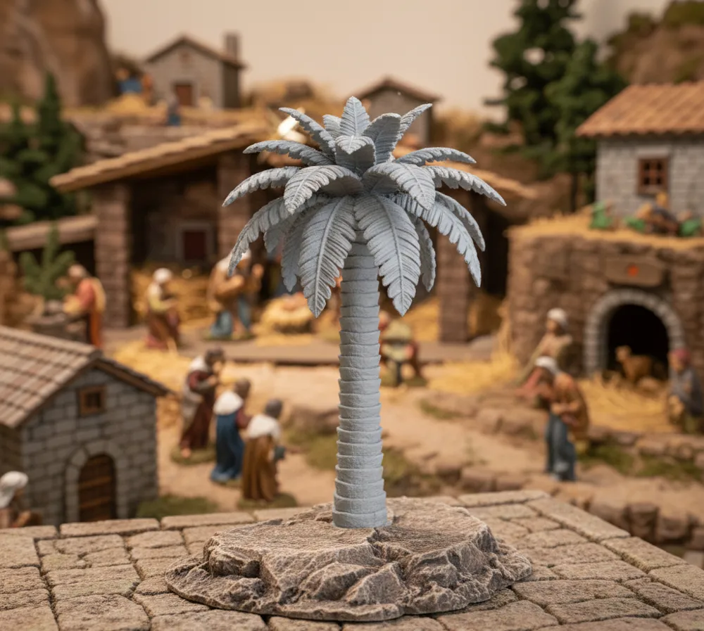 Palm tree for nativity scene Christmas by Cyber_3dprinter MakerWorld ...