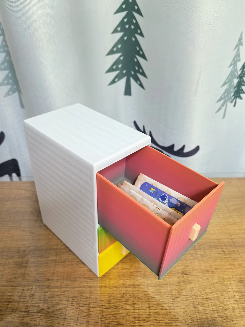 storage box Minimalist Desktop Small Items Storage Box - Free 3D Print ...