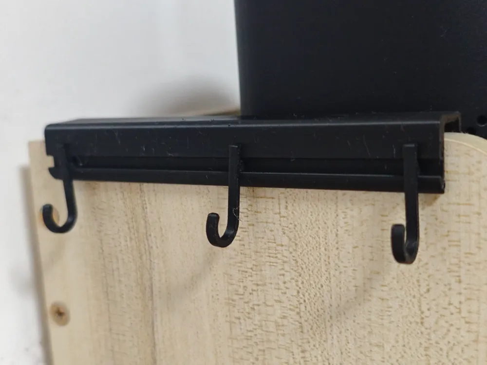 Articulated combination hooks for 12mm thick boards by 夏至 MakerWorld ...