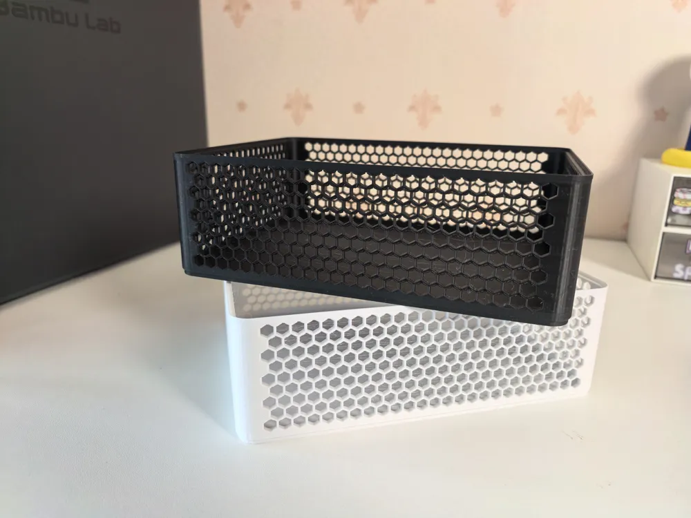 Stackable Hexagonal Hollow Storage Box by user_2303643543 MakerWorld ...