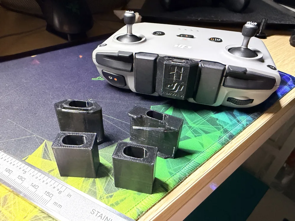 DJI RCN Series Remote Controller Type-C Extension Adapter Storage Mount ...