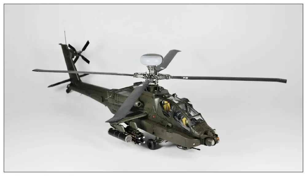 Apache AH64-D armed combat helicopter - Free 3D Print Model - MakerWorld