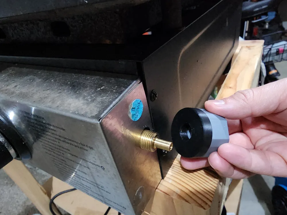 Blackstone 17" and 22" griddle propane inlet cap - Free 3D Print Model ...