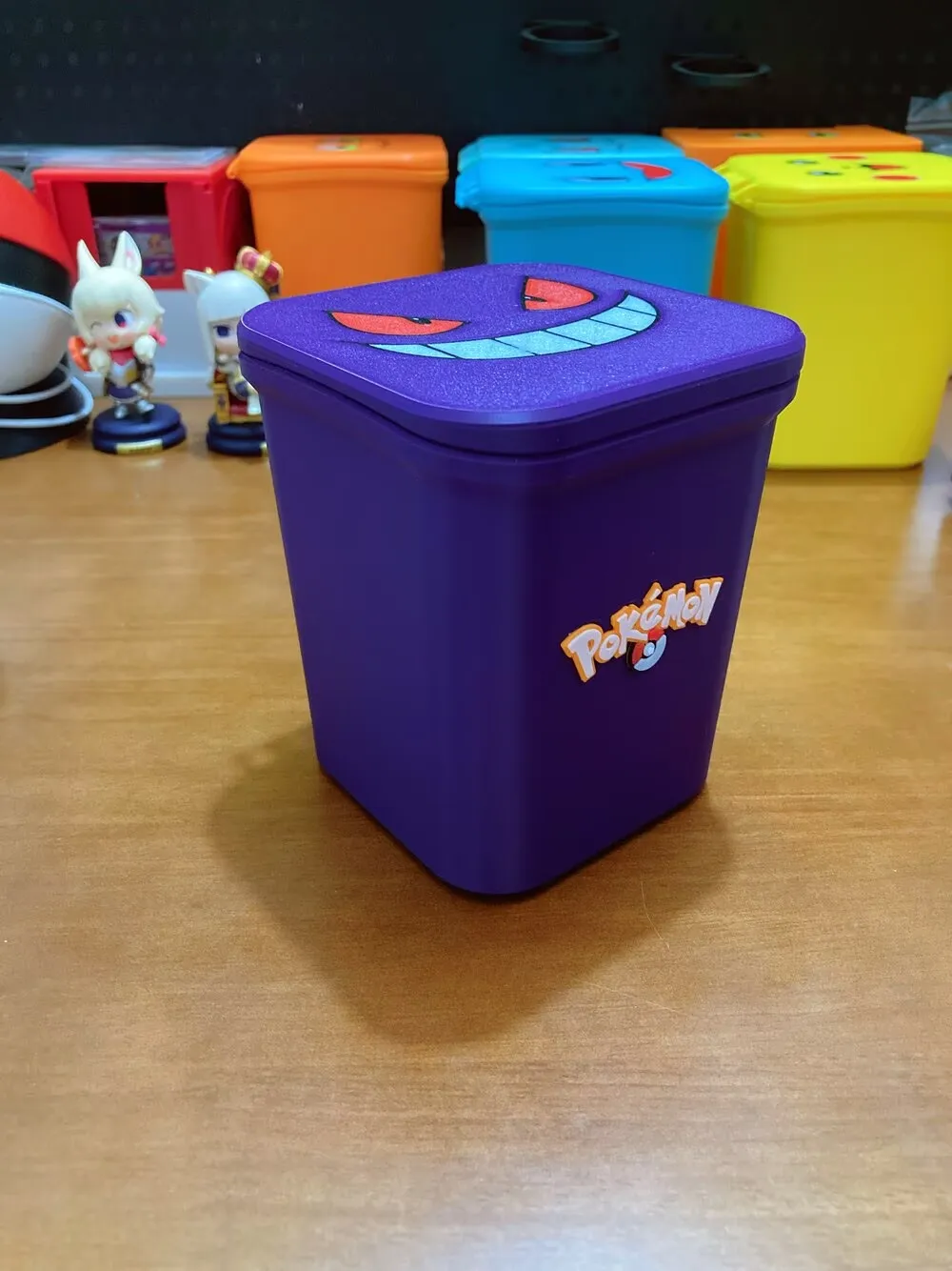 Pokemon Gengar Desktop Organizer - Free 3D Print Model - MakerWorld